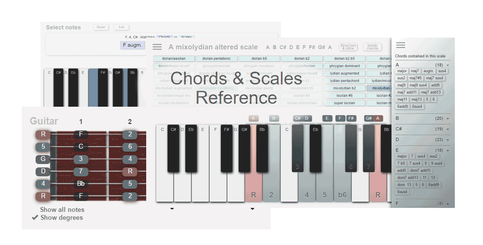 Chords & Scales Reference